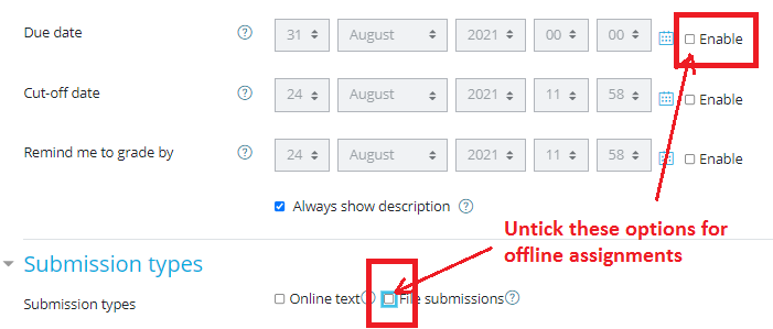Course Editing Guide: Grading in Moodle | CEU E-learning Site